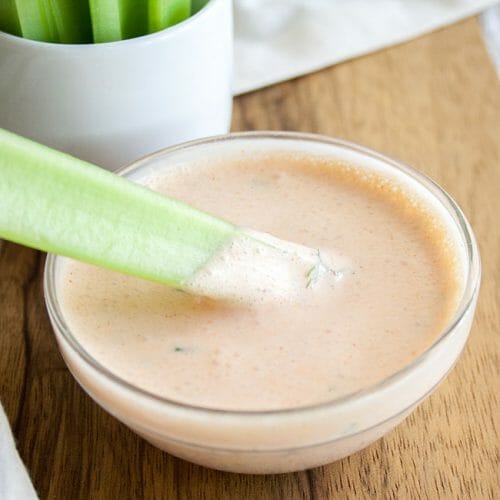 Easy Buffalo Ranch Dressing - Create Mindfully