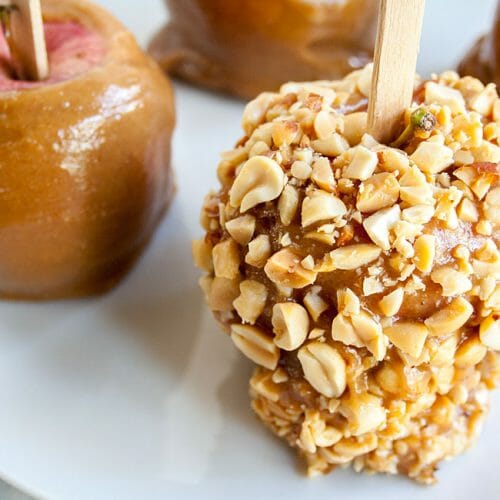 Peanut Butter Caramel Apples - Create Mindfully