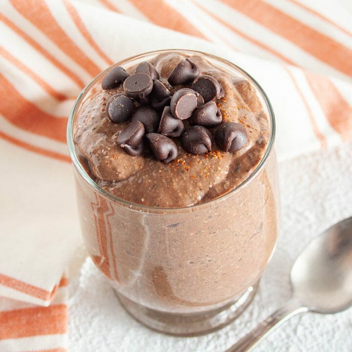 Mexican Chocolate Chia Pudding - Create Mindfully