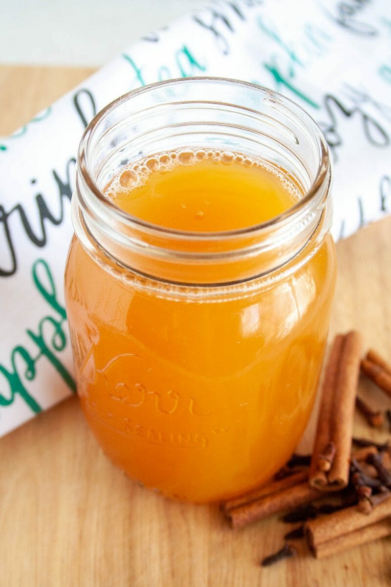Apple Cinnamon Kombucha - Create Mindfully