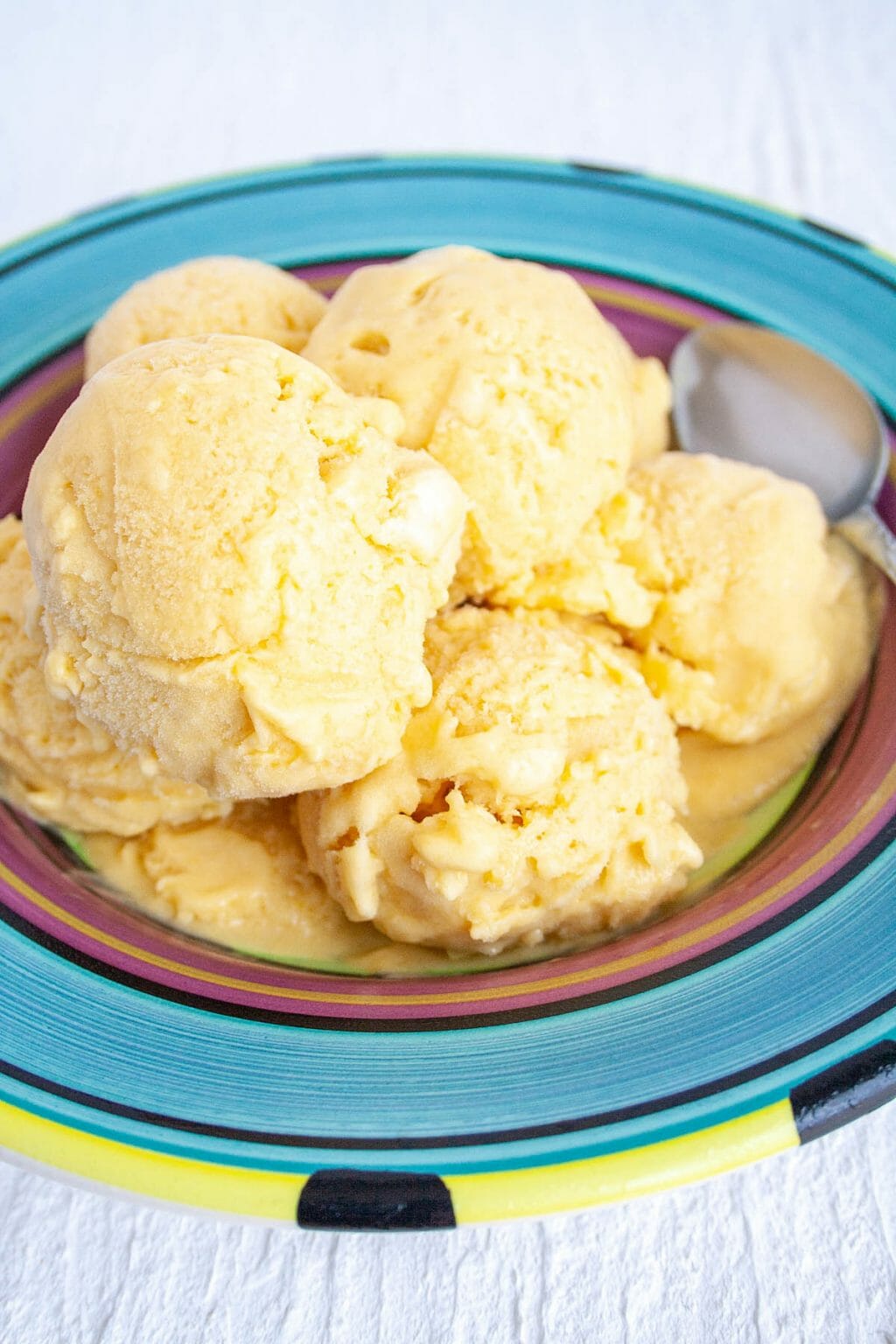 Vegan Mango Ice Cream - Create Mindfully