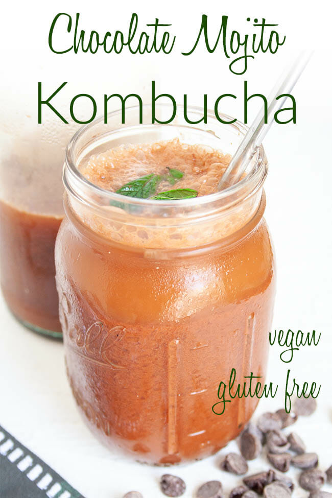 Chocolate Mojito Kombucha - Create Mindfully
