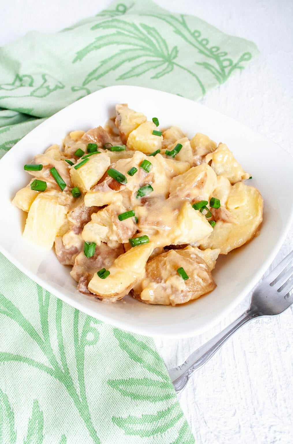 Miso Potato Salad (No Mayo) - Create Mindfully