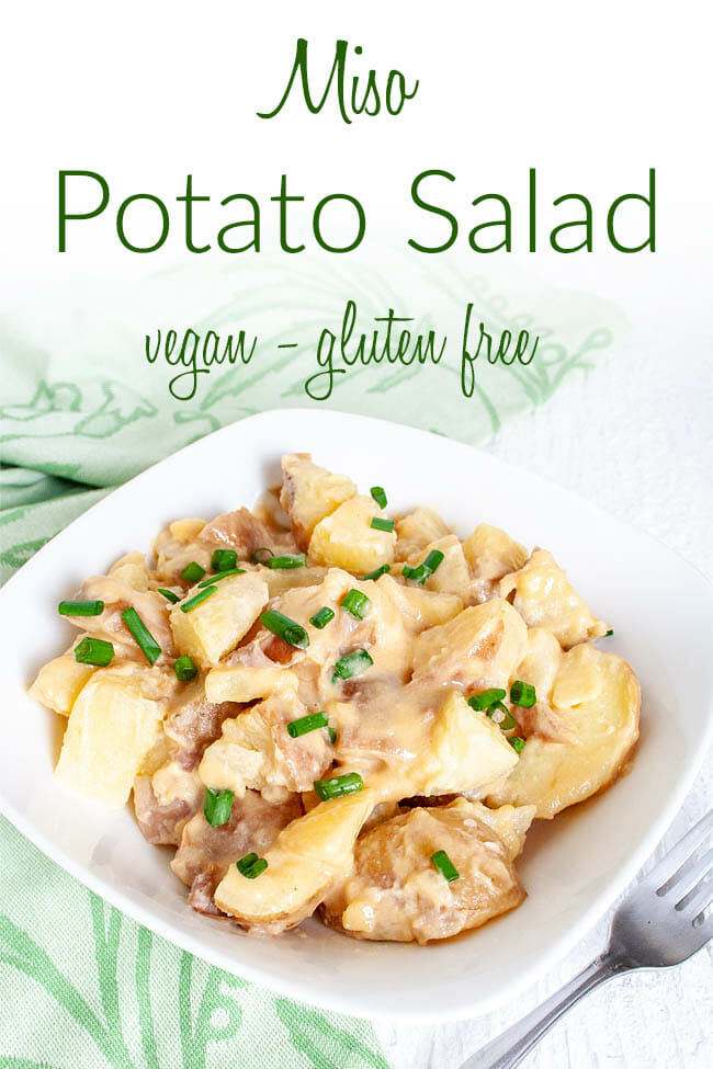 Miso Potato Salad (No Mayo) - Create Mindfully