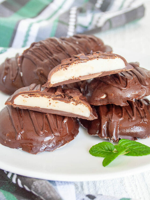 Vegan Peppermint Patties - Create Mindfully