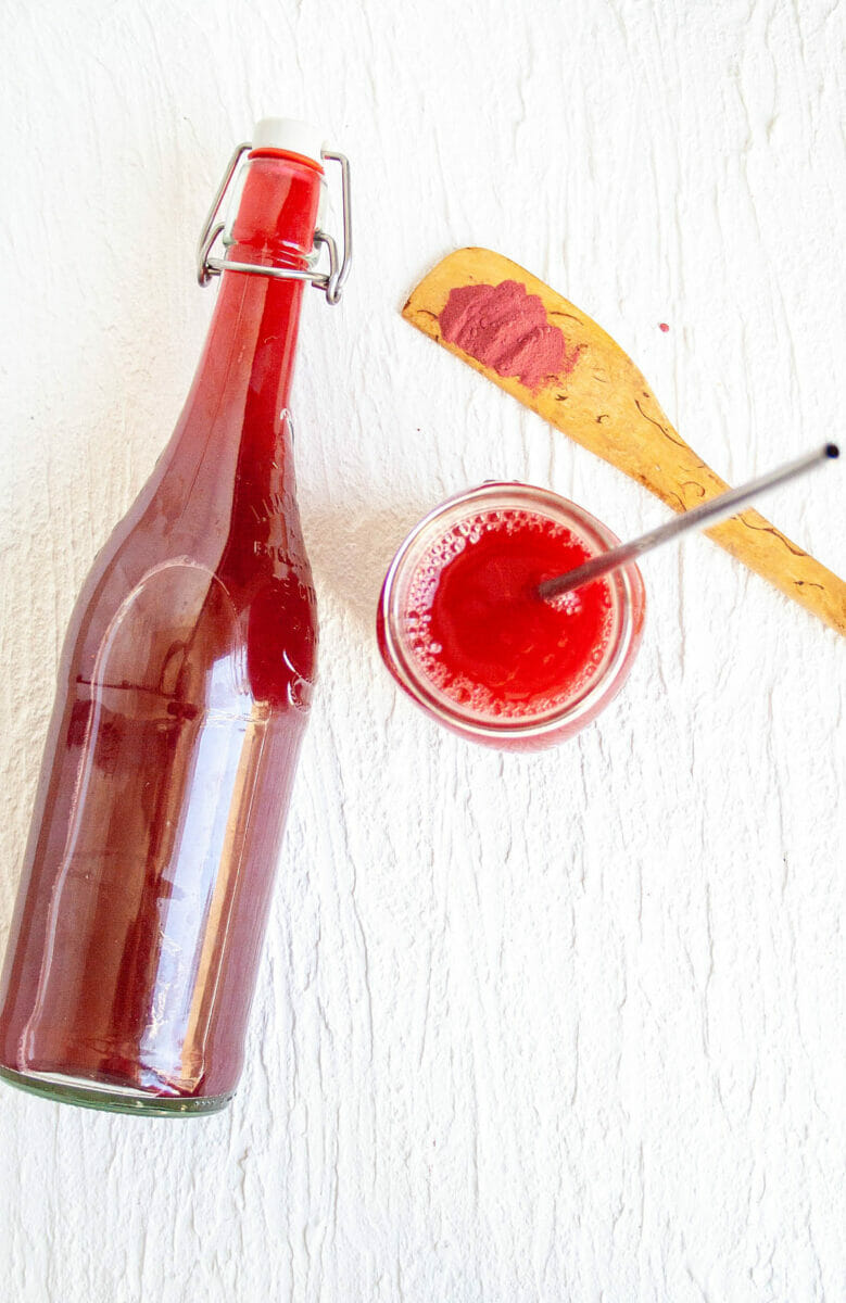 Beet Kombucha - Create Mindfully