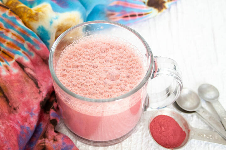 Beet Latte - Create Mindfully