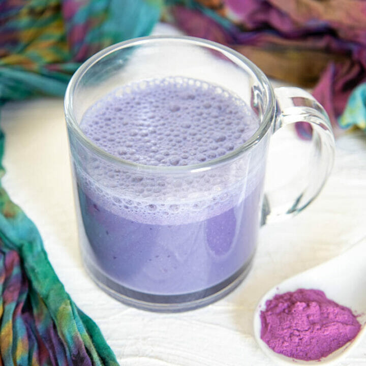Purple Potato Latte - Create Mindfully