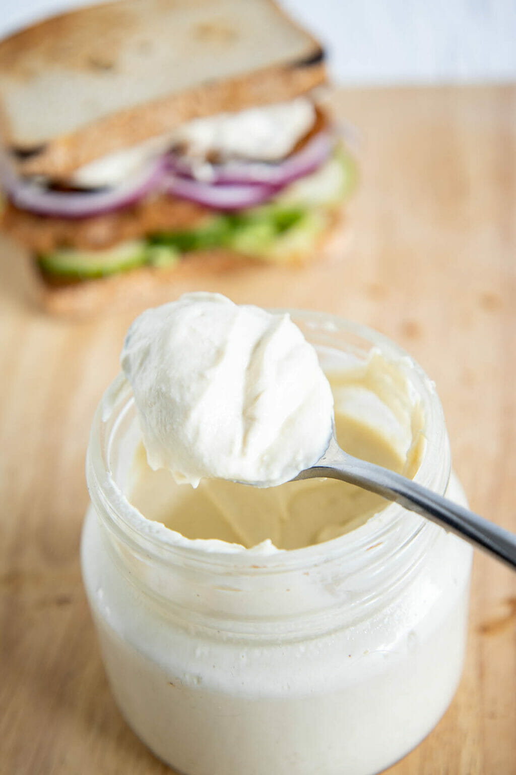 Creamy Vegan Cashew Mayo - Create Mindfully