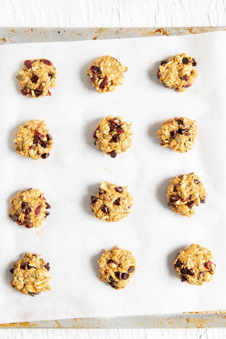 Vegan Trail Mix Cookies - Create Mindfully