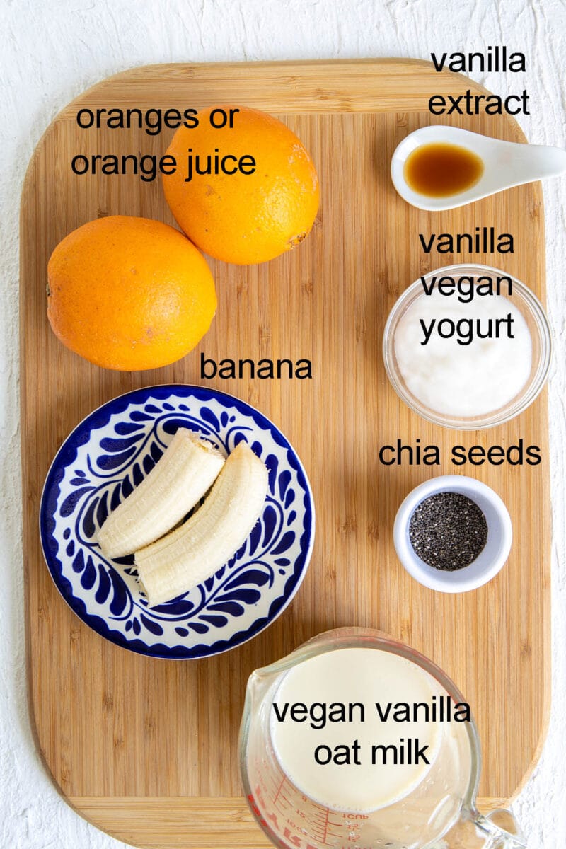Vegan Orange Creamsicle Smoothie - Create Mindfully